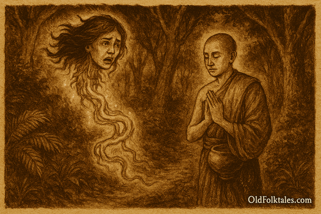 The Floating Head Spirit: Ancient Khmer Folktale of Mercy and ...