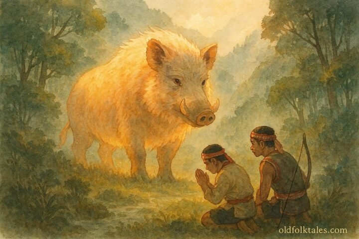 The Guardian Boar of Bunun Valley | AsianFolktales.com