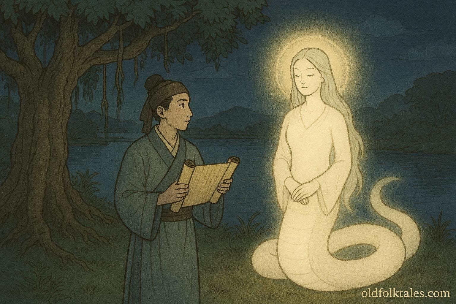 The Legend of The White Snake Spirit | AsianFolktales.com